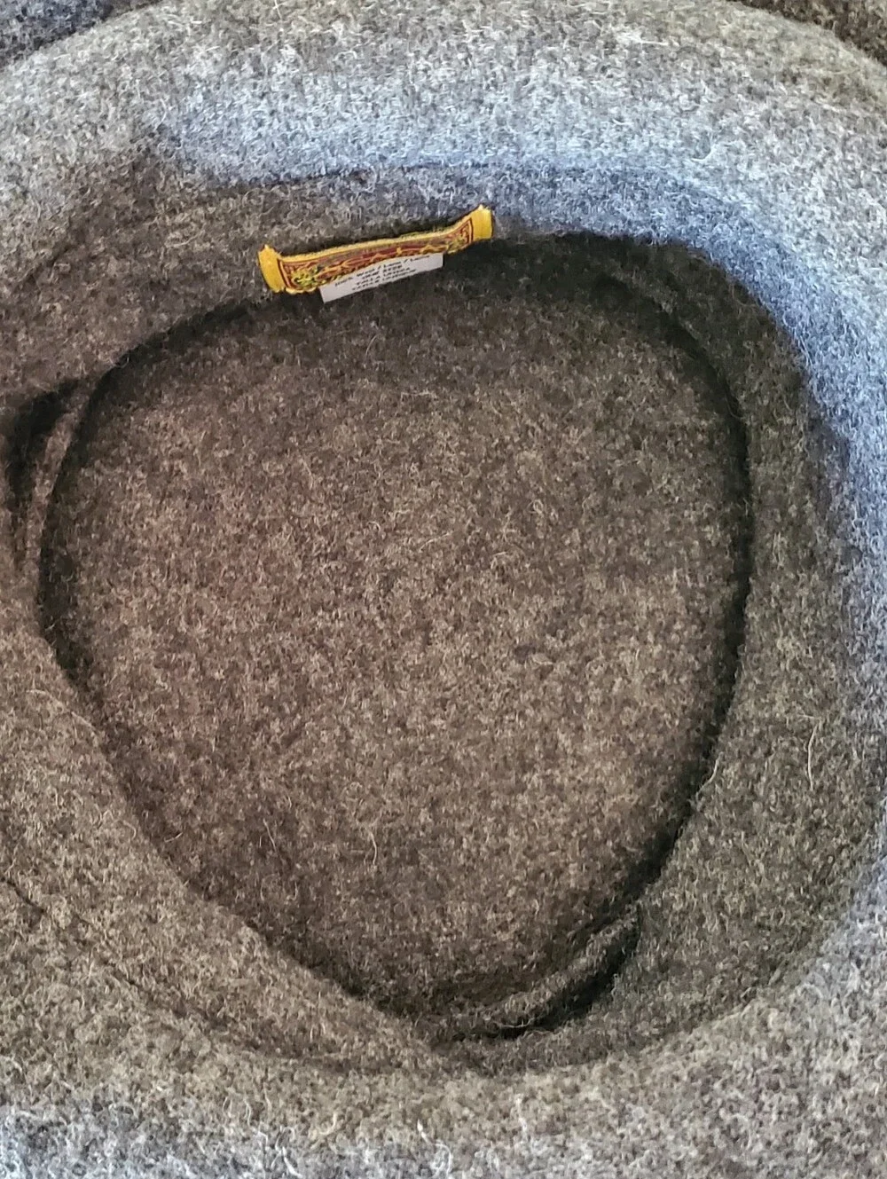 Scala | Accessories | Scala 0 Boiled Wool Tula Cloche Bucket Hat Grey ...